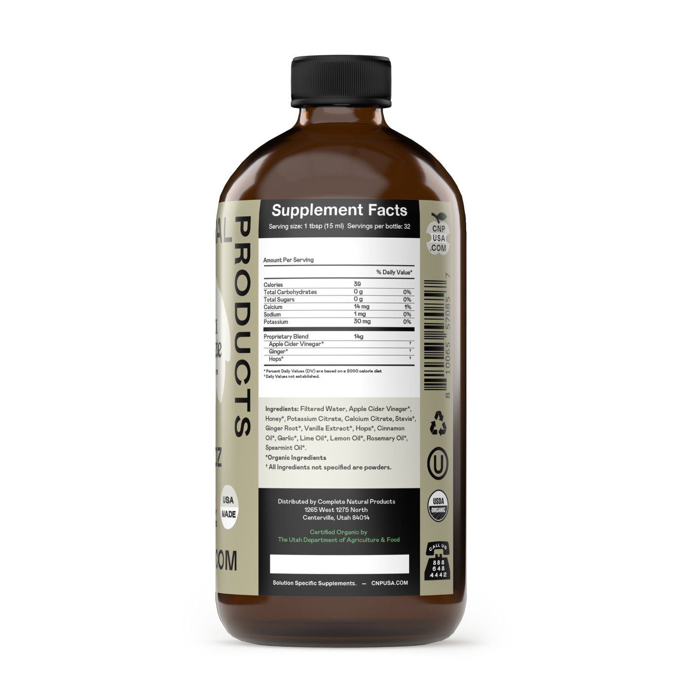 Acid Reflux Complete - 16oz Organic Liquid Acid Reflux Treatment – CNPUSA