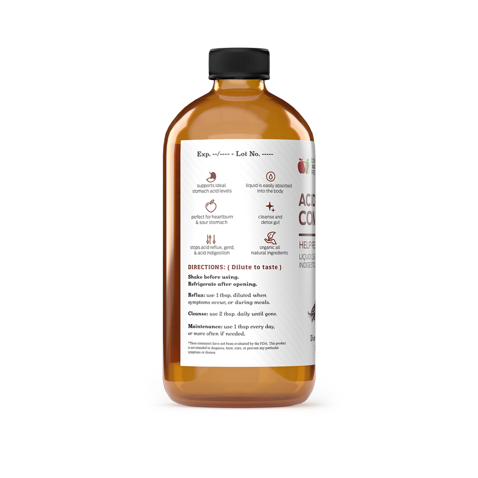 Acid Reflux Complete - Organic Liquid Amish Reflux Remedy and Relief ...