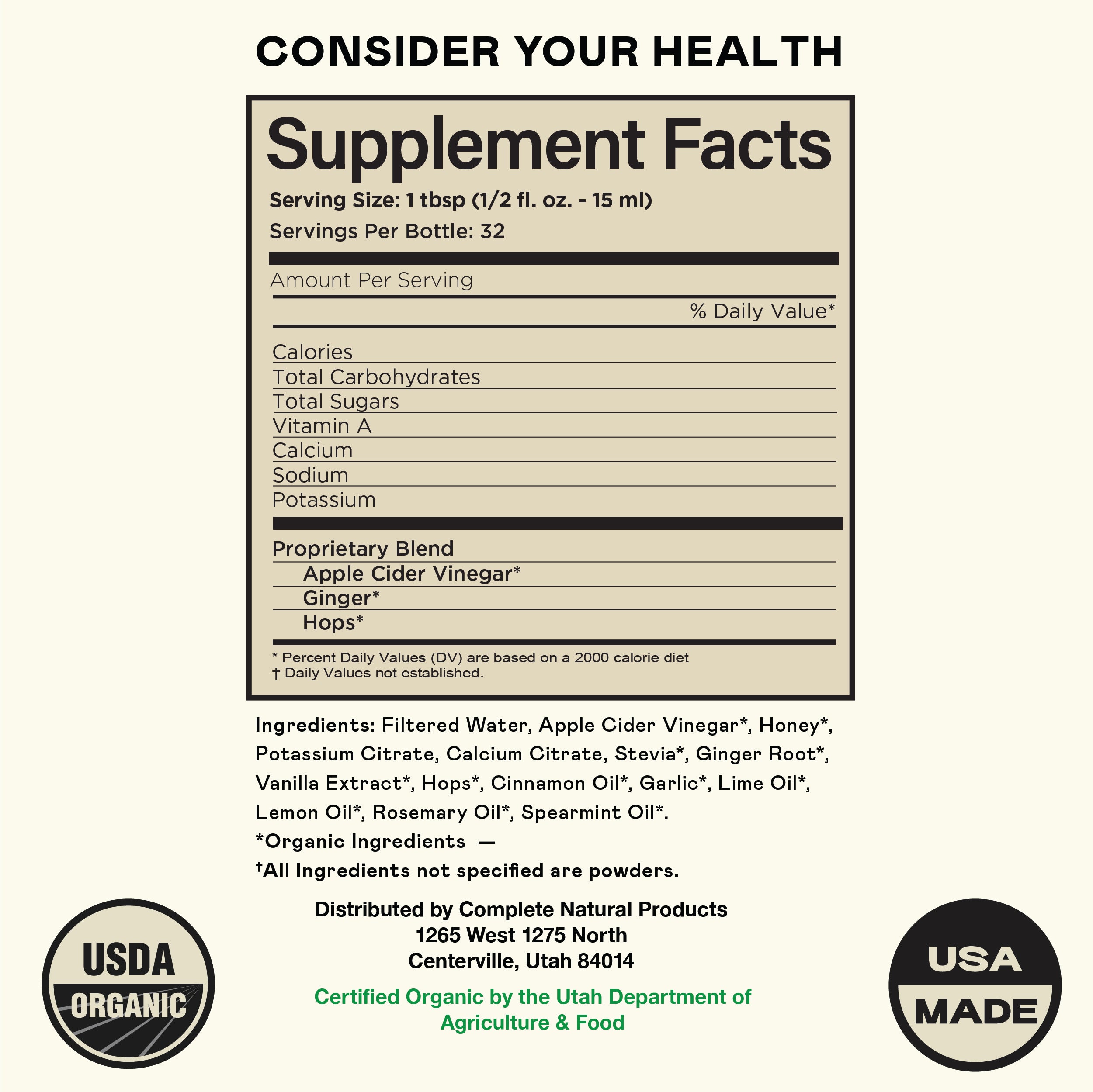 Acid Reflux Complete - 16oz Organic Liquid Acid Reflux Treatment – CNPUSA