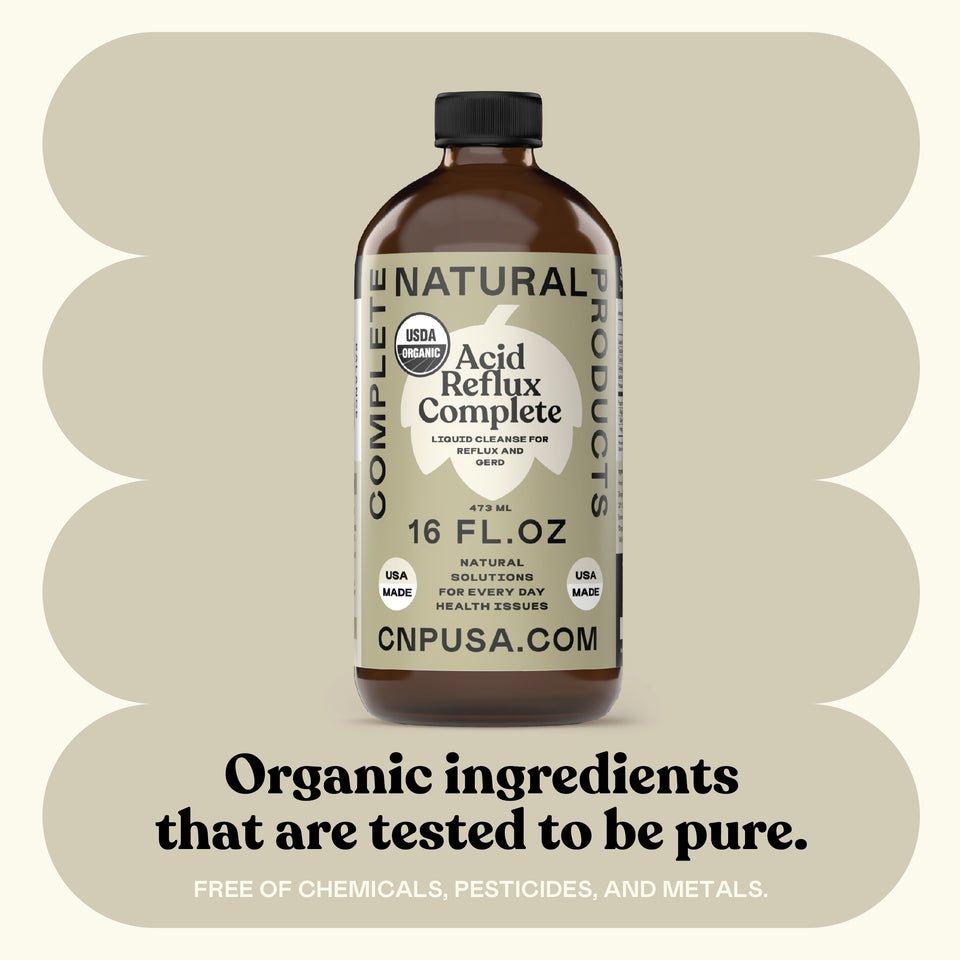 Acid Reflux Complete 16oz Organic Liquid Acid Reflux Treatment Cnpusa