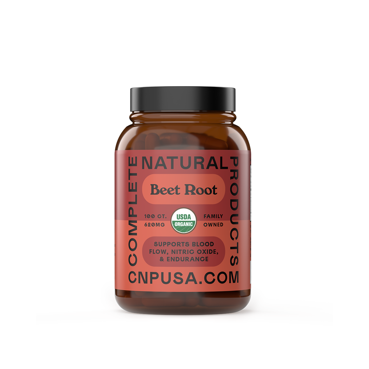 Organic Beet Capsules - 100 Capsules, 620mg, Boost Energy & Stamina ...