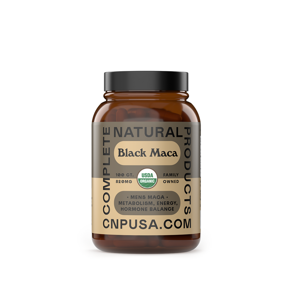 Organic Black Maca Root Capsules – CNPUSA