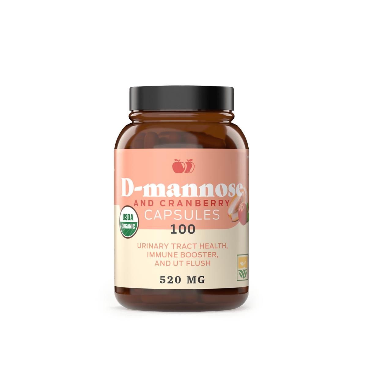 Organic D-Mannose & Cranberry Capsules – CNPUSA