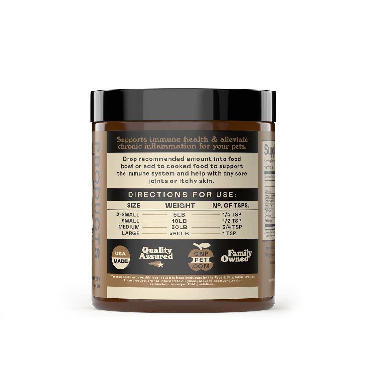 Organic Chaga Mushroom Powder - 4oz Immune Support for Dogs, Cats ...