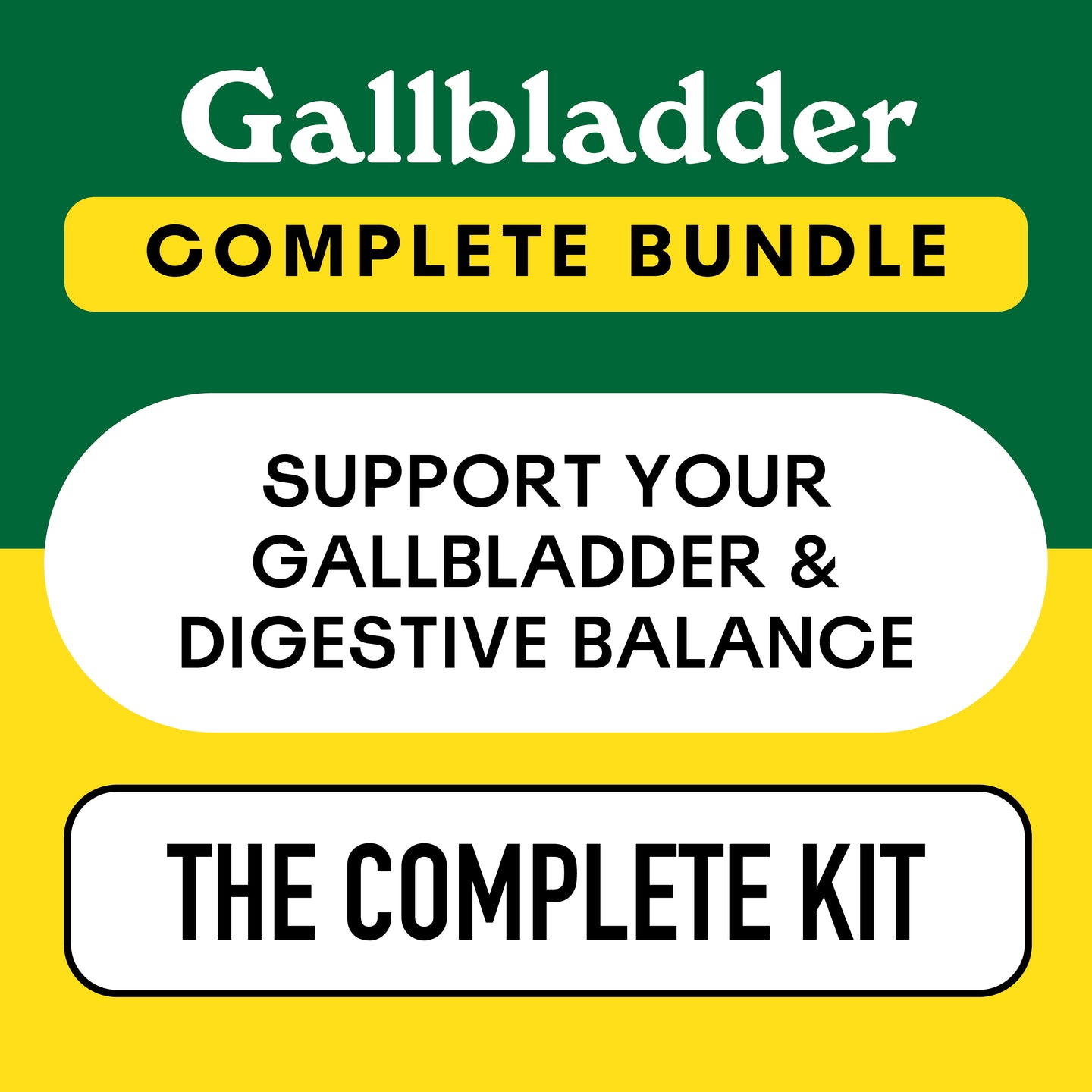 Gallbladder Complete Bundle - Full Gallbladder Flush & Cleanse Support ...
