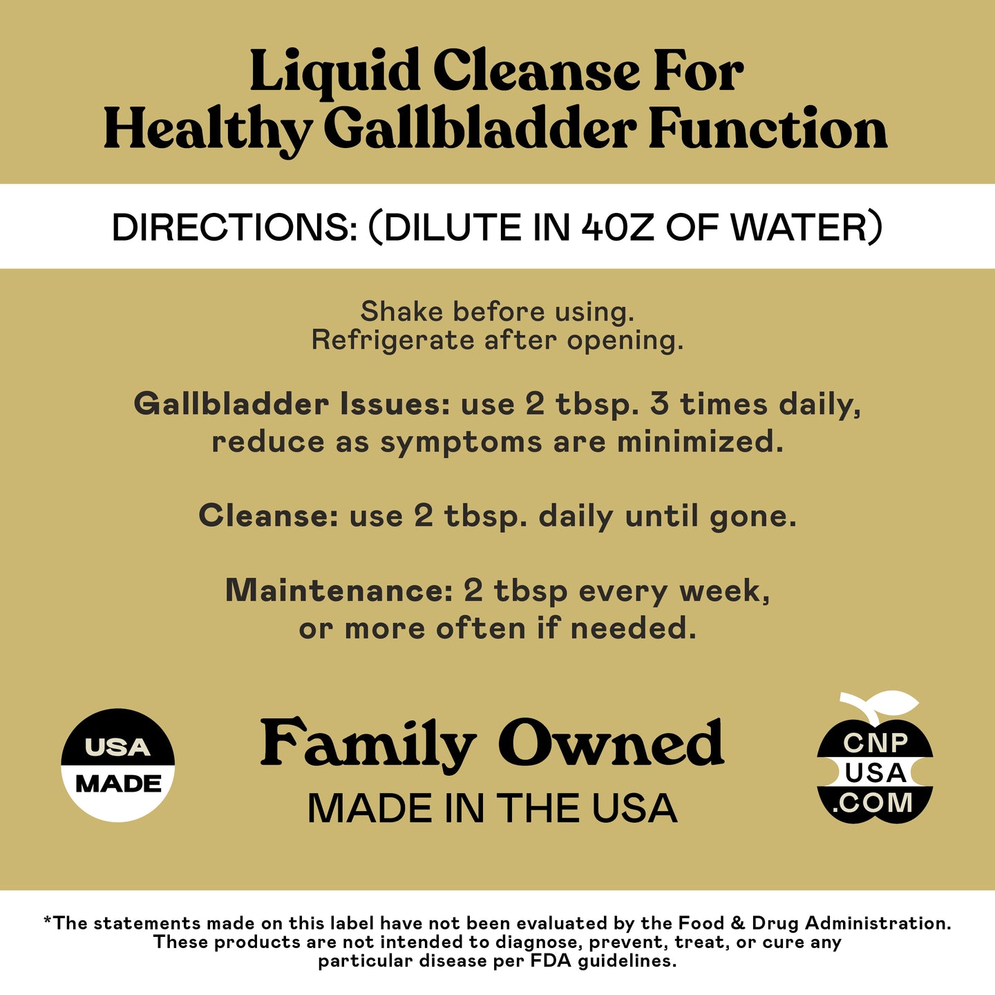 Gallbladder Complete - 16oz Glass Bottle, Gallbladder Cleanse ...