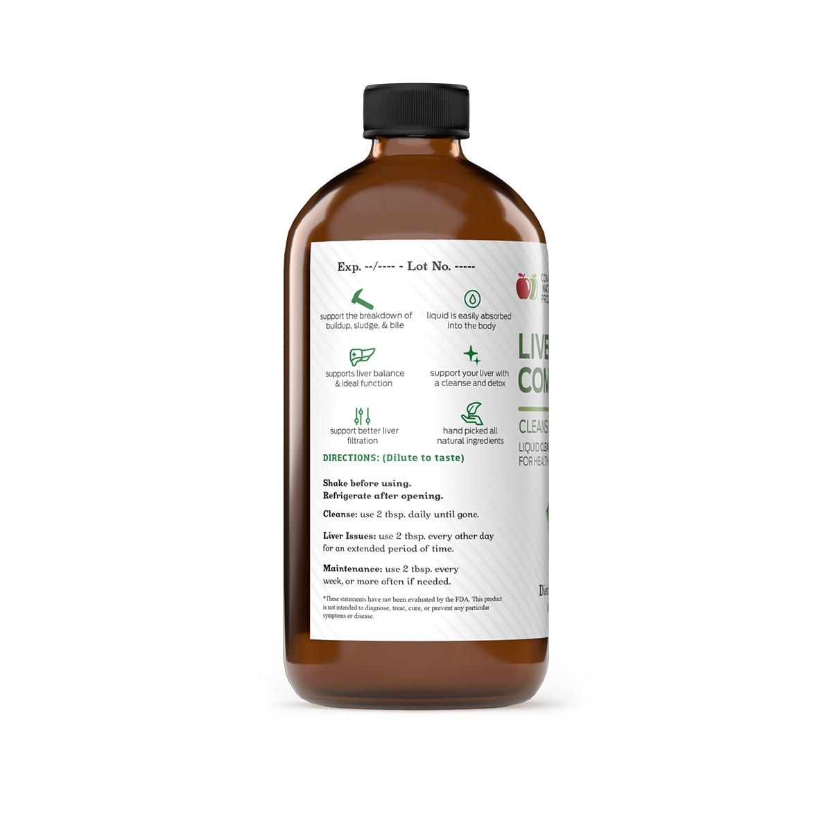 Liver Support - Organic & Natural Liquid Formula – CNPUSA