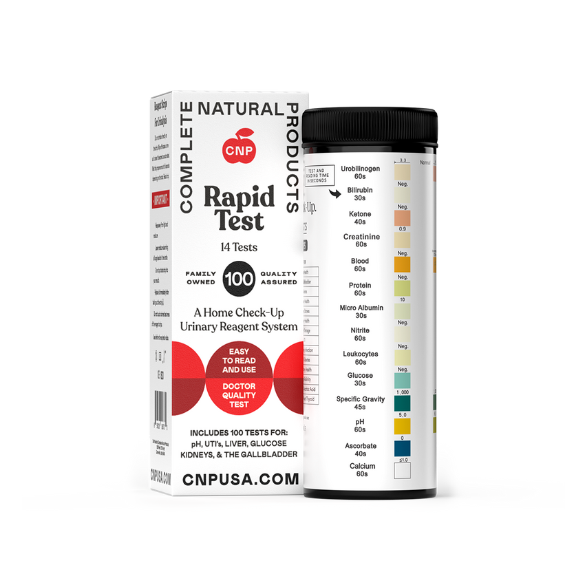 Rapid Test Complete 14 Tests - 100 Count Home Test for Kidney, Liver ...