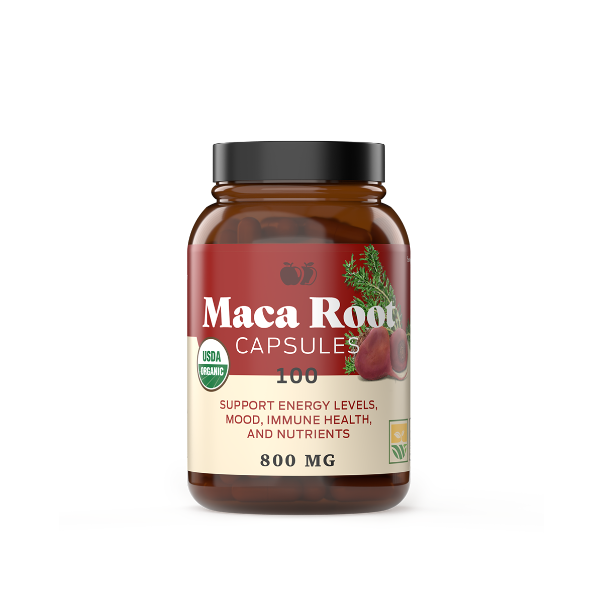 Organic Red Maca Root Capsules – CNPUSA
