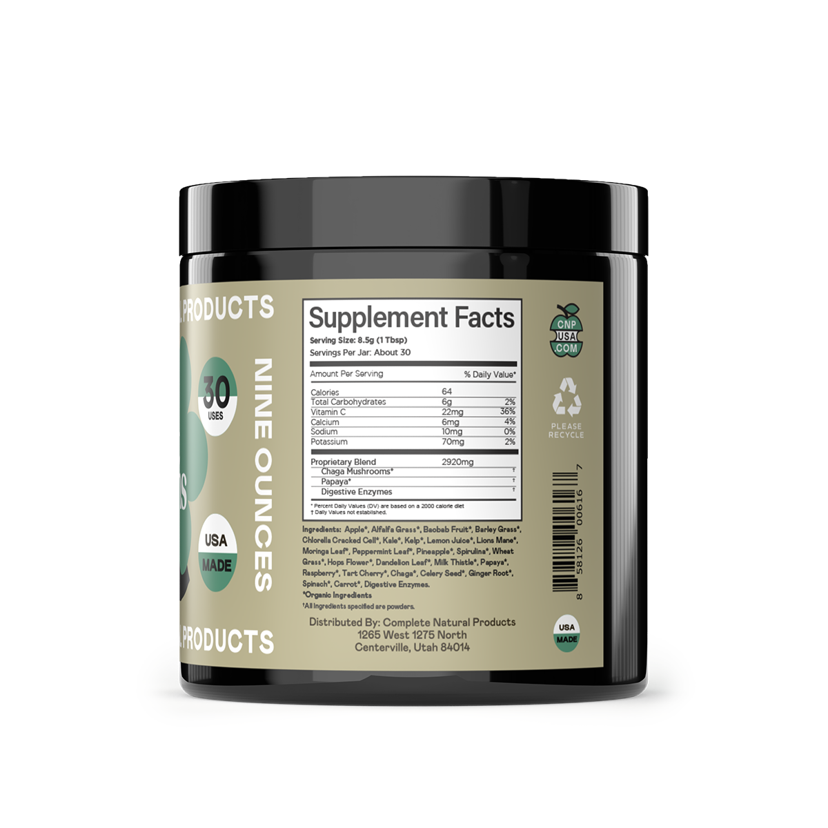 Gut Greens Digestion Superfood Powder – CNPUSA