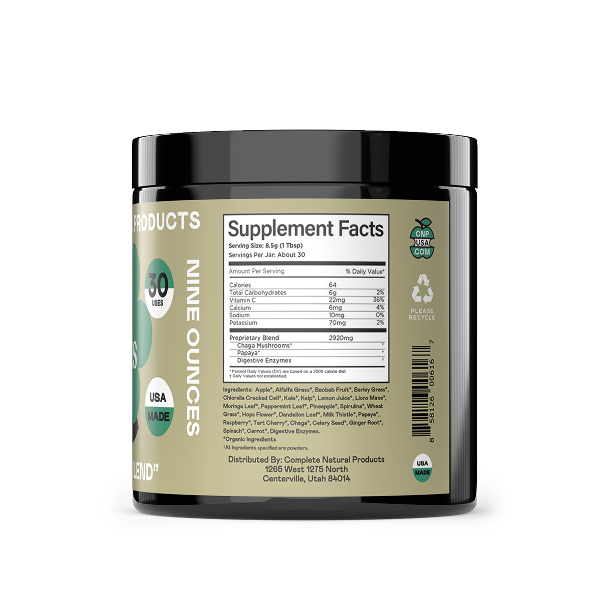 Gut Greens Digestion Superfood Powder – CNPUSA