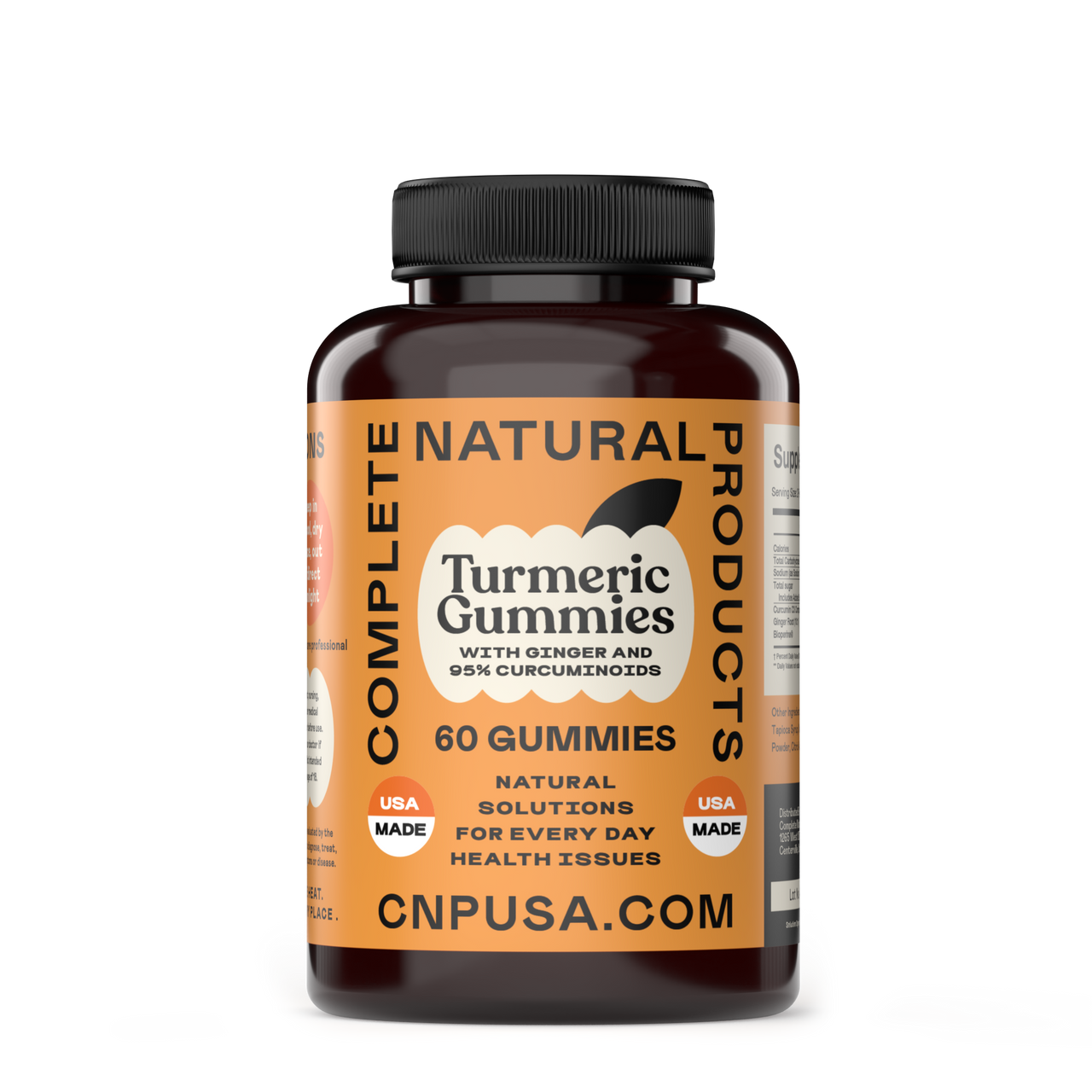Turmeric & Ginger Gummies - 60 Count Natural Joint Support – CNPUSA
