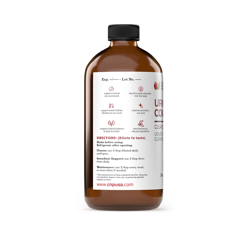 Uric Acid Complete - Organic Liquid Uric Acid Cleanse, Relief, & Flush ...