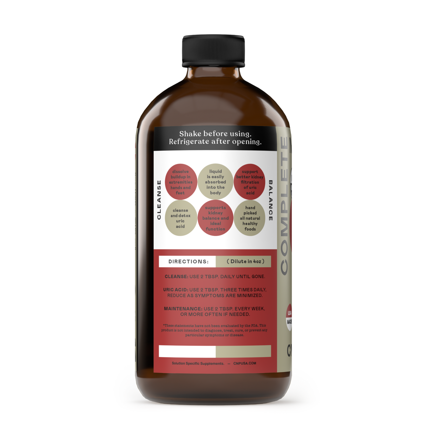 Uric Acid Complete Uric Acid Cleanse Flush And Support Supplement Cnpusa